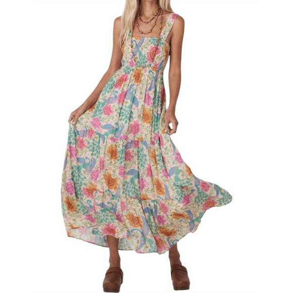Spell | Dresses | New Spell Boheme Strappy Maxi Dress In Spring | Poshmark